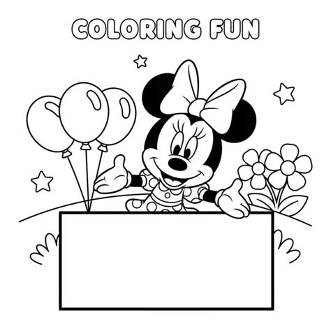 18 Printable Minnie Mouse Coloring Pages For Free Coloring Jungle