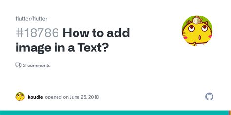 How To Add Image In A Text Issue Flutter Flutter Github