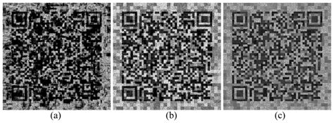 Simulation Results For Whole Wrong Decryption A C Decrypted QR Download Scientific Diagram