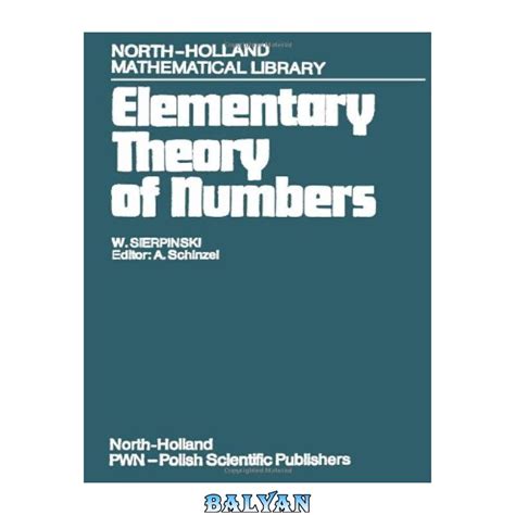 دانلود کتاب Elementary Theory Of Numbers بلیان