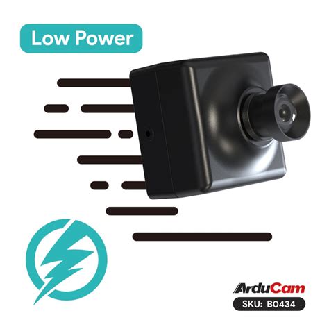 Arducam Mega 3mp Spi Camera Module W M12 Lens For Any Microcontroller