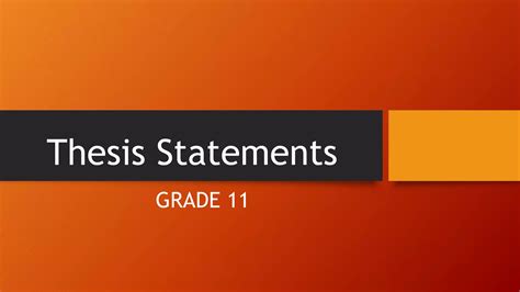 Eapp Week 4 Thesis Statements Pptx