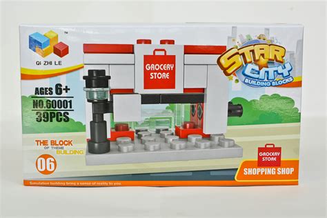 Qi Zhi Le Building Blocks Star City Collect 6 Styles Toys Lazada Ph
