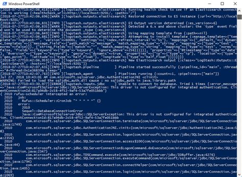Does Logstash Jdbc Connection Work With Windows Authentication Logstash Discuss The Elastic