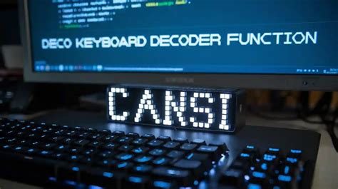 C Ansi Keyboard Decoder Function Optimizing Input Processing Tech