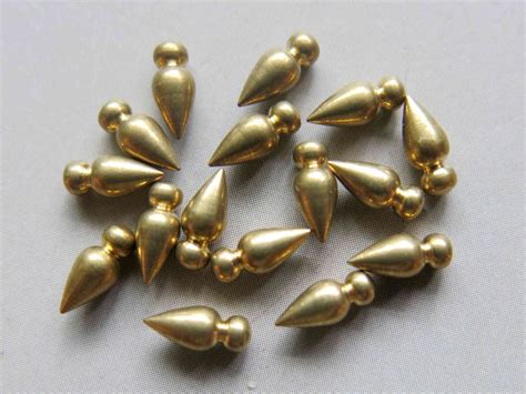 200pcs Solid Raw Brass Bullet 7mm X 3mm F132 Etsy