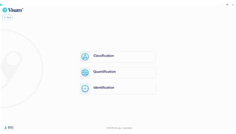 Handheld Nir Analyzer Visum Palm™ Iris Technology Handheld Nir Analyzer Visum Palm™ Iris Technology