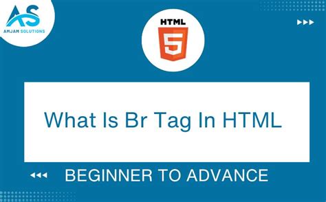 Br Tag In Html What It Is How To Use It