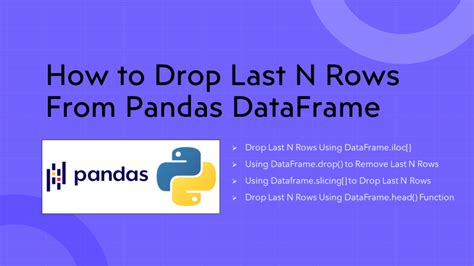 Pandas Drop Last N Rows From DataFrame Spark By Examples
