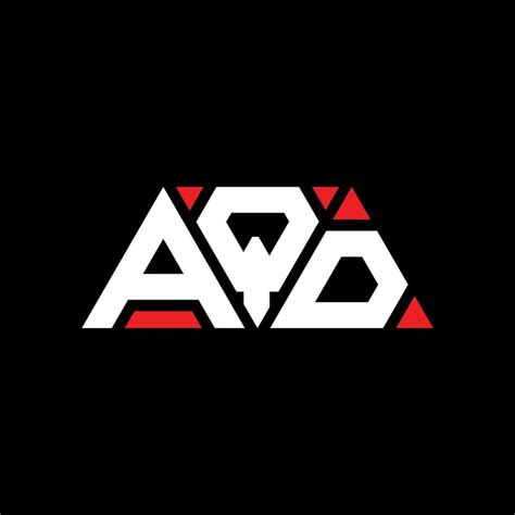 Aqd Triangle Letter Logo Design With Triangle Shape Aqd Triangle Logo Design Monogram Aqd