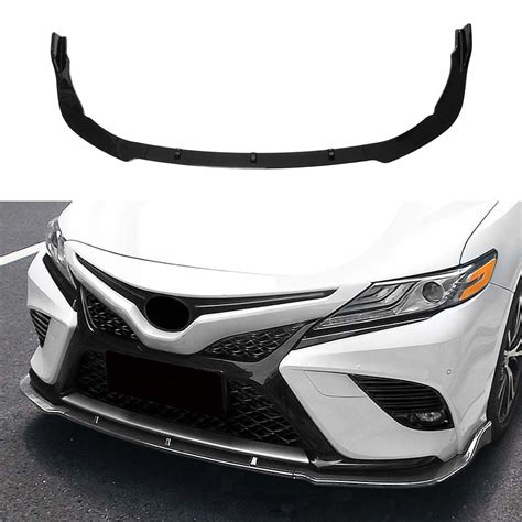 Fits Toyota Camry Se Xse 2018 2023 Trd Style Gloss Black Front Lip