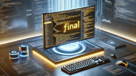 🌟 understanding the final keyword in java 🌟