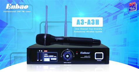 Enbao A3-A3H ไมค์ลอยคลื่น UHF