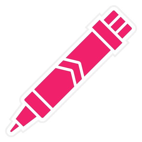 Premium Vector Marker Icon Style