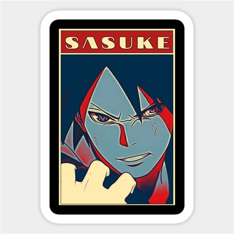 Sasuke Uchiha Sticker Anime Anime Stickers Uchiha