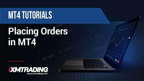 Xmtradingcom Mt4 Tutorials Placing Orders In Mt4 Youtube