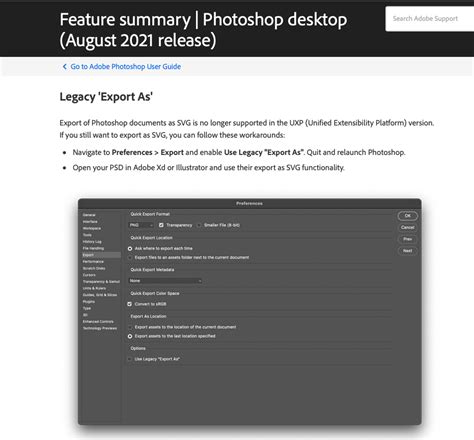 Solved P How To Export To Svg From Photoshop Adobe Product Community 12208976