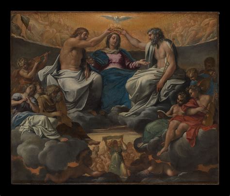 Annibale Carracci The Coronation Of The Virgin The Metropolitan