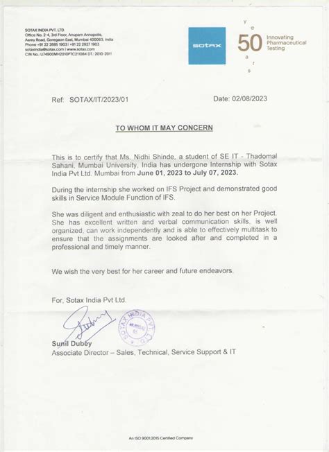 Nidhi Shinde On Linkedin Internshipcompleted Professionalgrowth Careerjourney Newbeginnings