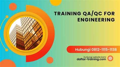 Training Qa Qc For Engineering Daftar Training