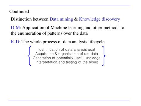 Ppt Data Mining Knowledge Discovery A Review Of Issues And A Multi Strategy Approach