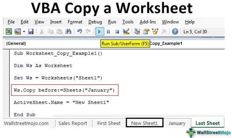 VBA Copy Worksheet How To Use Worksheet Copy Worksheets Library