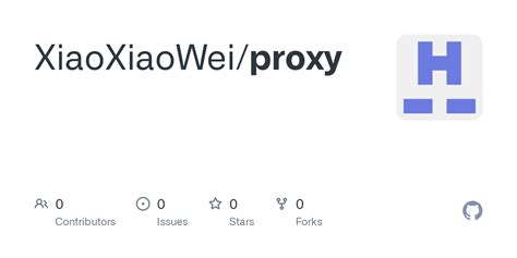 Github Xiaoxiaowei Proxy