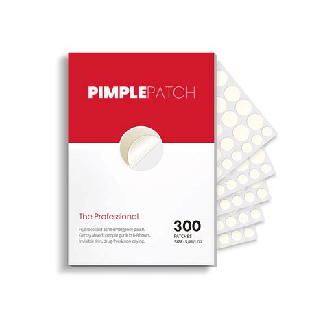 Pimple Patches For Face 4 Size 300 Counts Acne Patches Glintgrow
