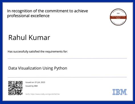 Rahul Yadav On Linkedin Datavisualization Python Certification