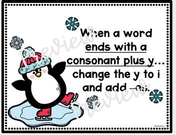 Plural Y Ending Words Change Y To I Add Es Or Just Add S By First Grade Gems