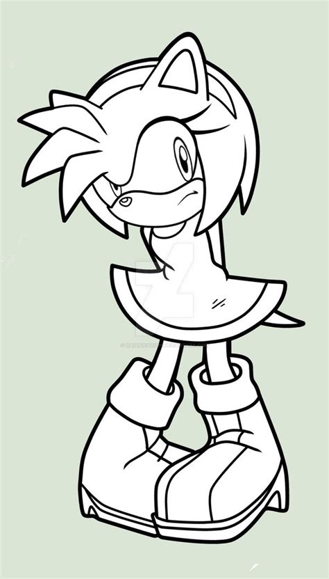 Amy Rose Commission By Hailification On Deviantart