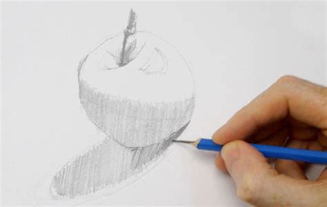 How To Shade A Drawing Light Shadow Part Of How To Shade Light And Shadow Drawing
