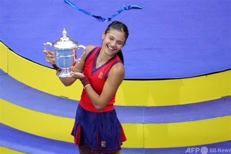 全米op女王ラドゥカヌ、一気に127ランク上昇 最新世界ランキング 写真6枚 国際ニュース：afpbb News