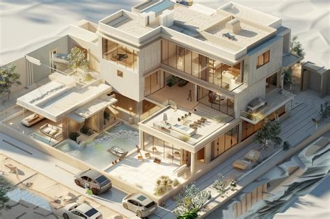 Premium Photo Wider A Beautiful Architectural And Space Planning