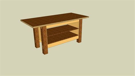 Workbench 3d Model