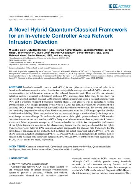 pdf a novel hybrid quantum classical framework for an in vehicle