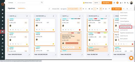 renewal pipeline automation on branch level insuredmine crm