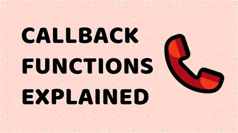 How To Understand And Use Callbacks In Javascript Pooja Prabakar