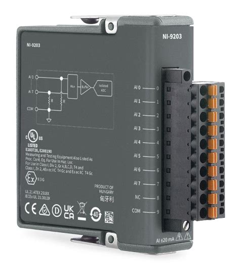 Ni Emerson Current Input Module C Series NI