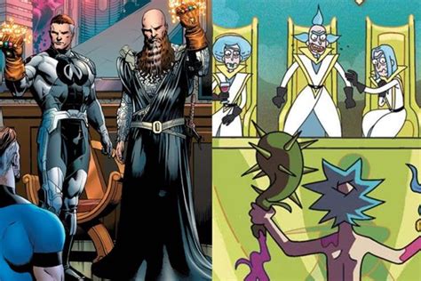 Mcus Future Council Of Reeds Vs Rick And Morty