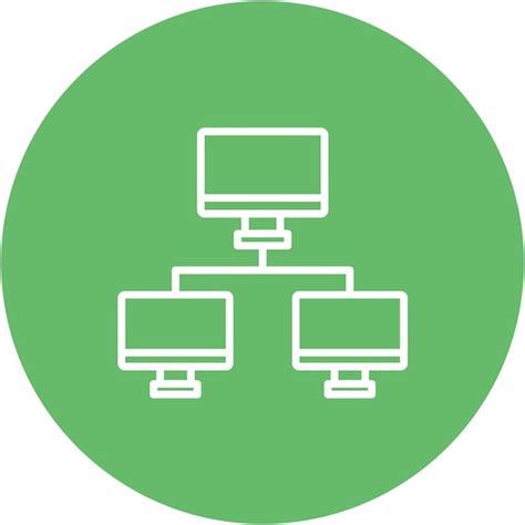 premium vector network monitoring vector illustration style
