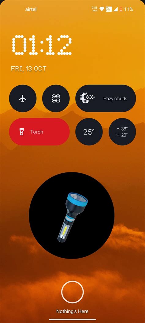 Suggestion Torch Widget Alignment Rnothingtech
