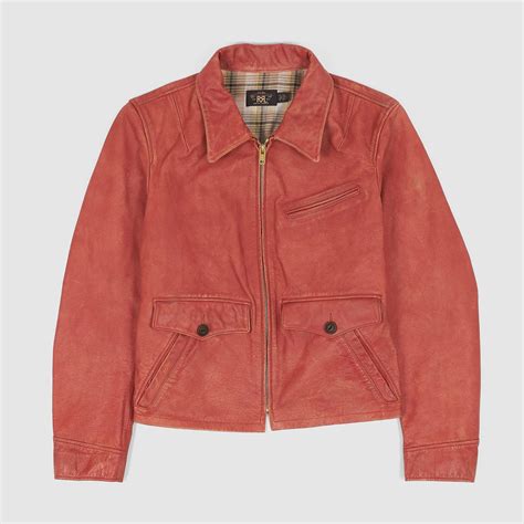 Double Rl Vintage Style Perfecto Jacket Deecee Style