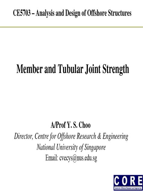 Member And Tubular Joint Strength Download Free Pdf Strength Of Materials Buckling
