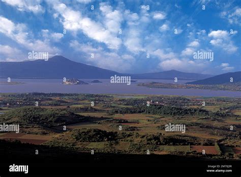 Mexico Michoacan Patzcuaro Lago De Patzcuaro Isla Janitzio Stock