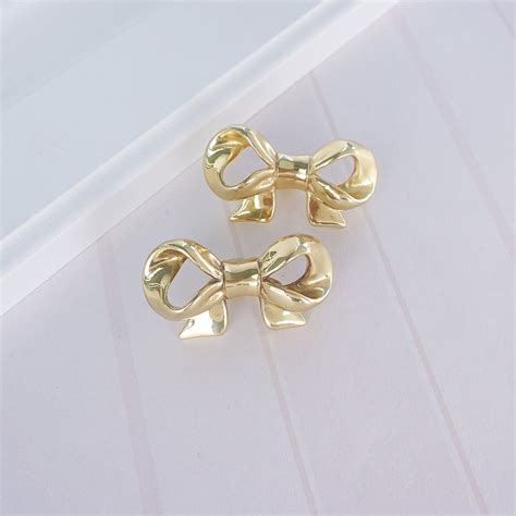 Exquisite Bow Knob Drawer Knobs Gold Brass Drawer Knobs Dresser Knobs Kitchen Cabinet Pulls