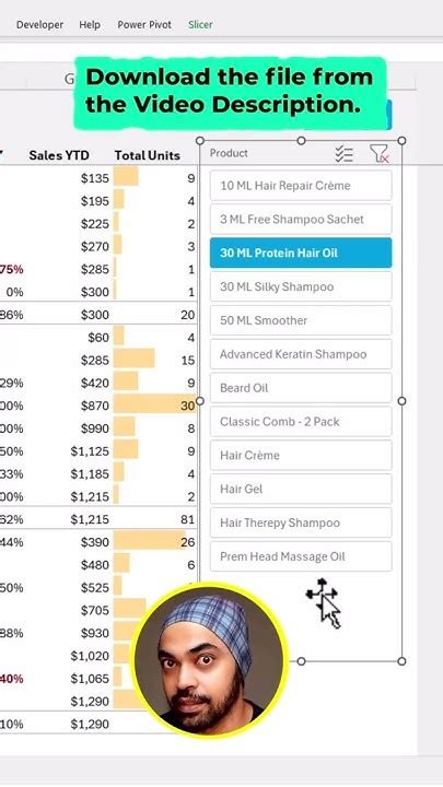 Create Stunning Pivot Table Slicers In Excel Youtube