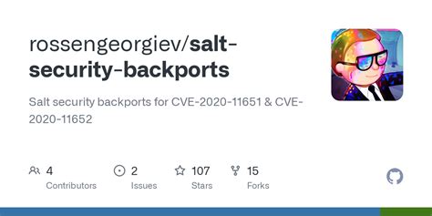 Github Rossengeorgievsalt Security Backports Salt Security Backports For Cve 2020 11651