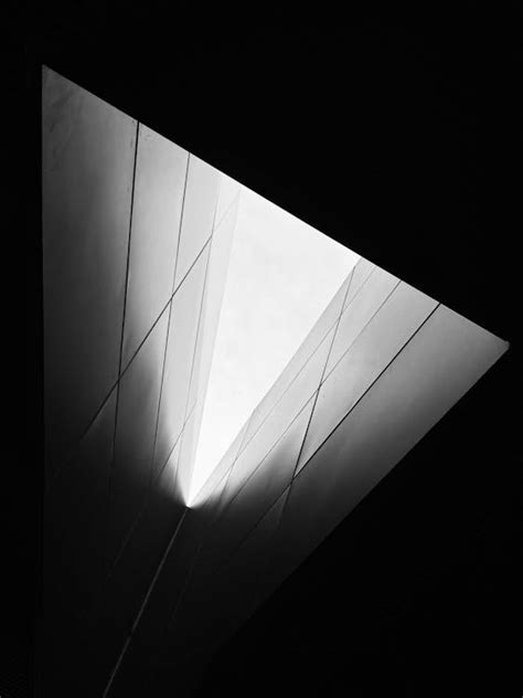 추상 흑백 기하학적 빛 예술 · 무료 스톡 사진