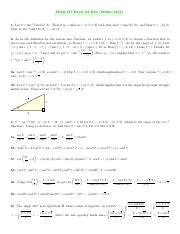 Solving Trigonometric Functions & Inverse Operations | Course Hero